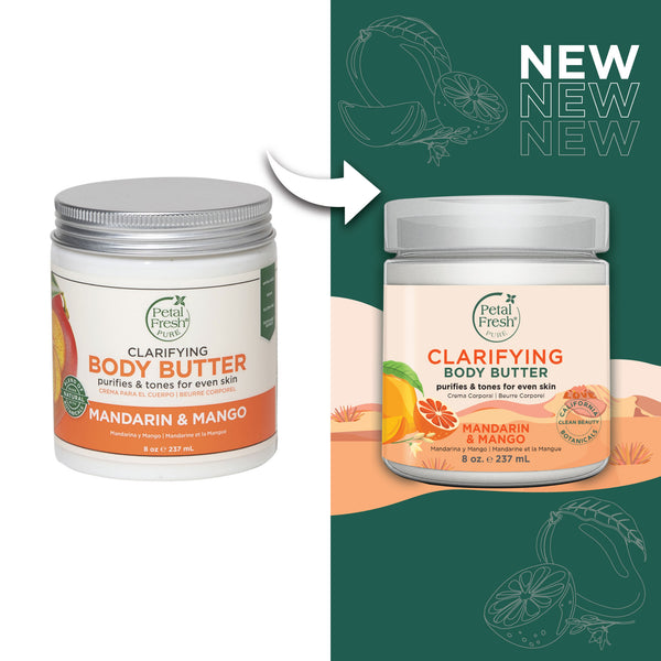 Clarifying Body Butter with Mandarin & Mango – Petal Fresh